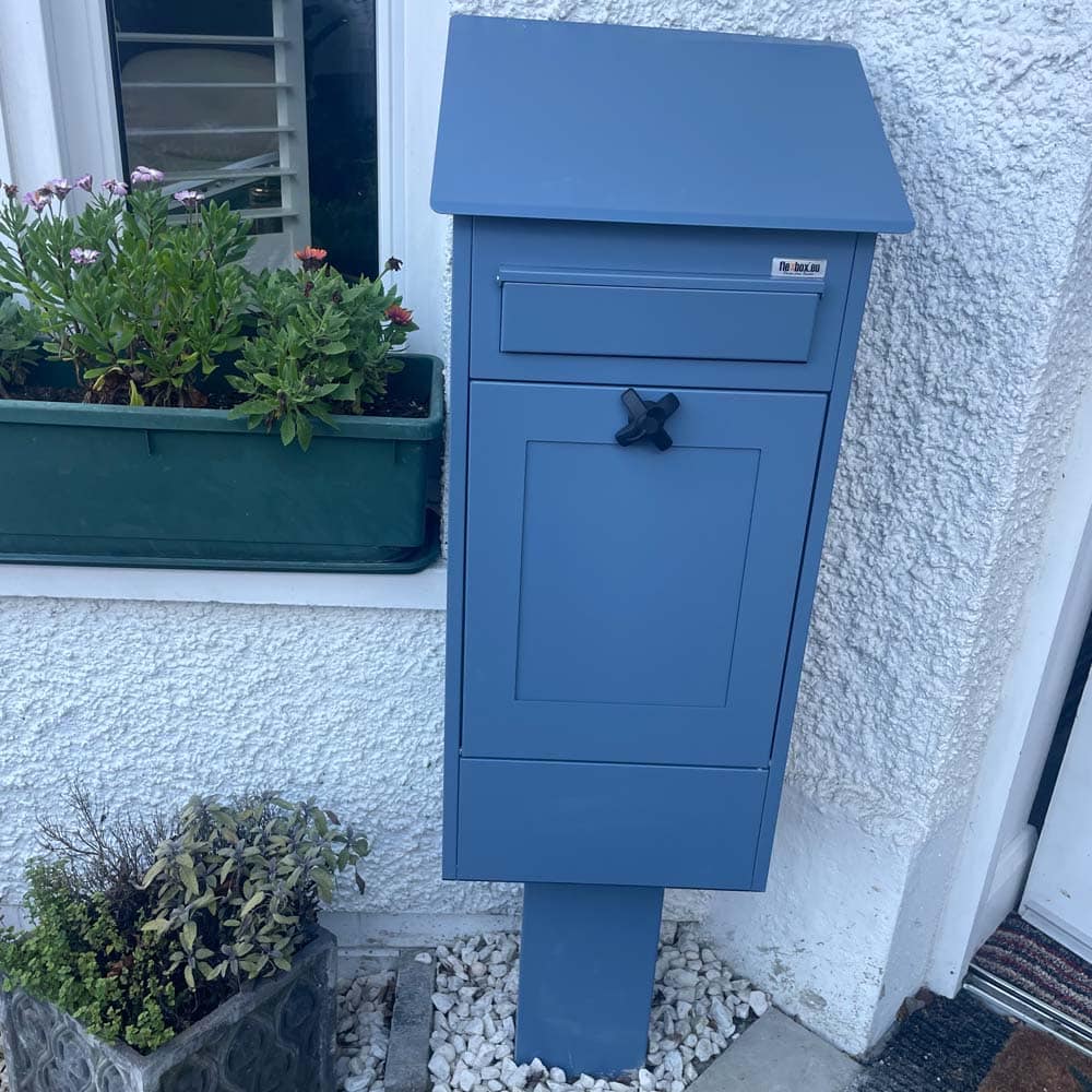 Gustaf Front Retrieval Free Standing Outdoor Large Post Box | Post ...