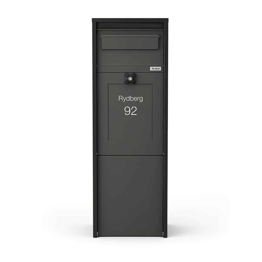 Outdoor Parcel Post Box | Oskar Free Standing Parcel Letterbox