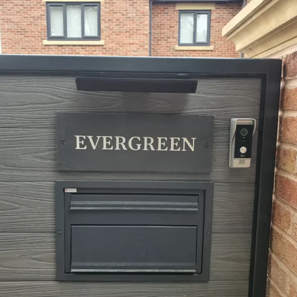 Through the Wall Parcel and Post Box - Sierra Rear Access