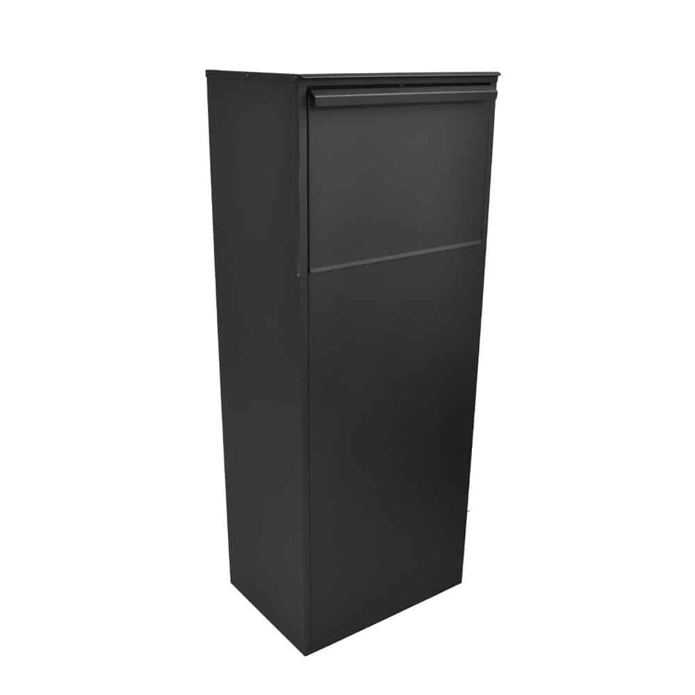 Large Outdoor Parcel Box Weatherproof Galvanised Steel Rear Access ...