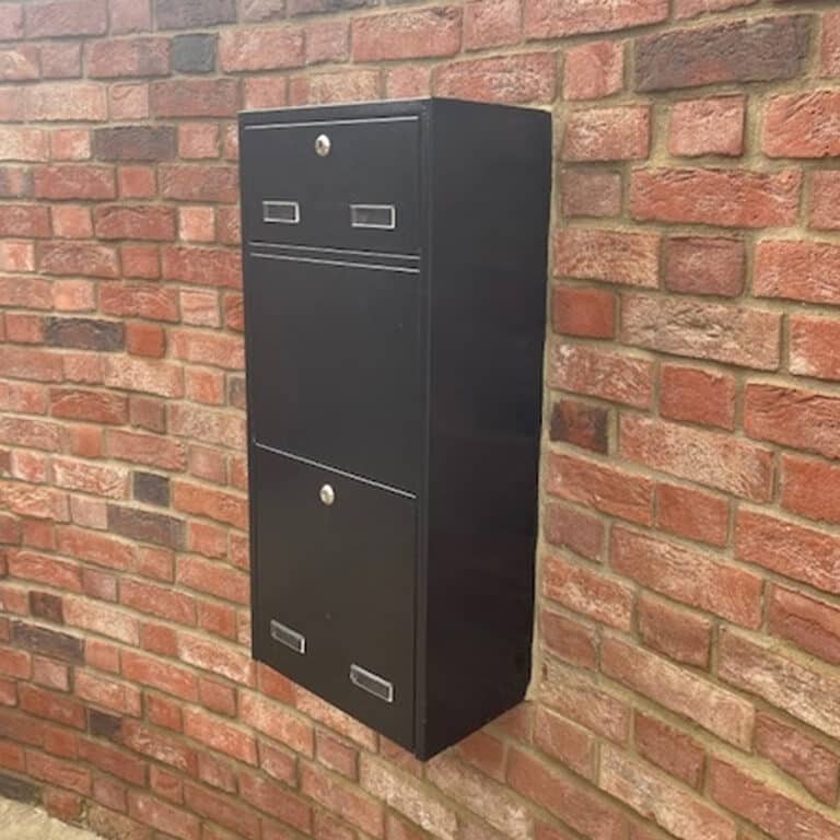 Sierra Through The Wall Parcel Box with Integrated Letterbox for One ...