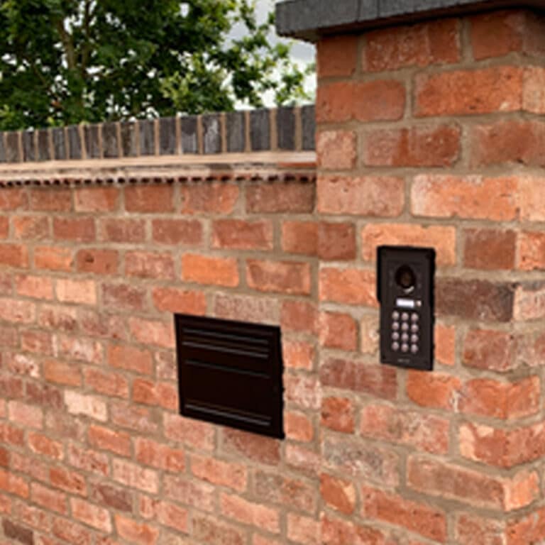 Sierra Through The Wall Parcel Box with Integrated Letterbox for One ...