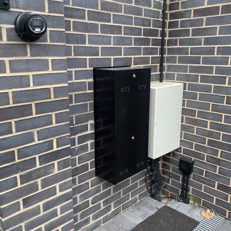 Through the Wall Parcel Post Box | Sierra Stainless Steel