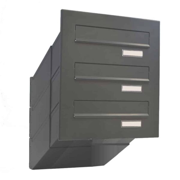 D-041 Powder Coated Telescopic Through The Wall Letterbox