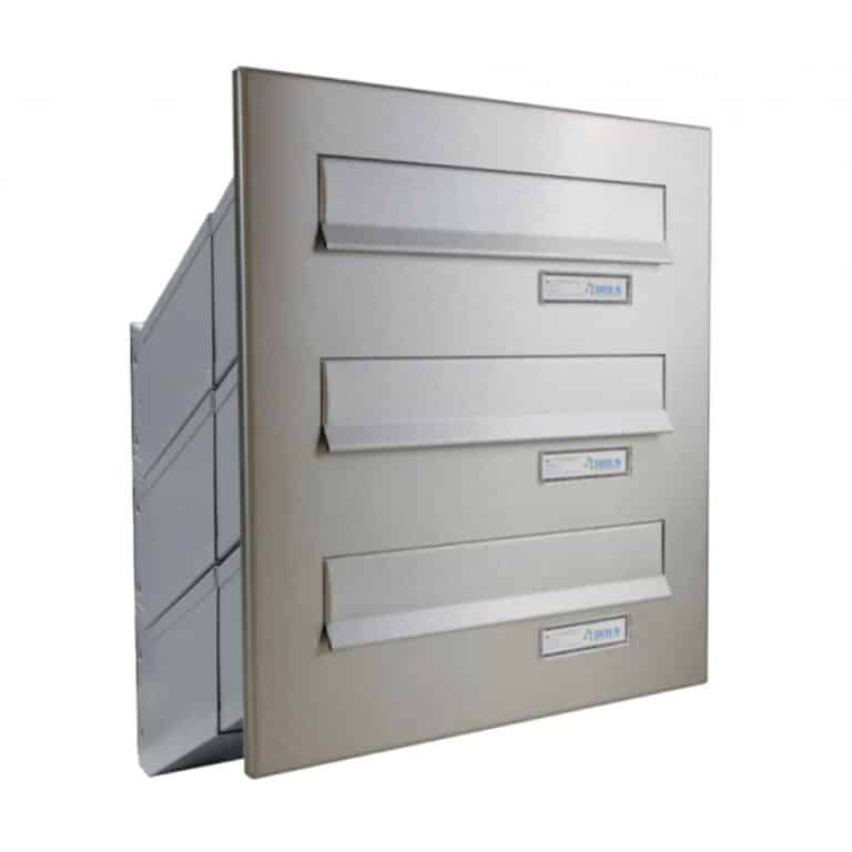 D-041 Powder Coated Telescopic Through The Wall Letterbox