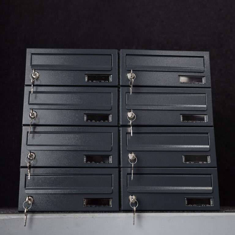 Communal Post Box for Flats - C5 Compact Urban Easy - Anthracite Grey ...