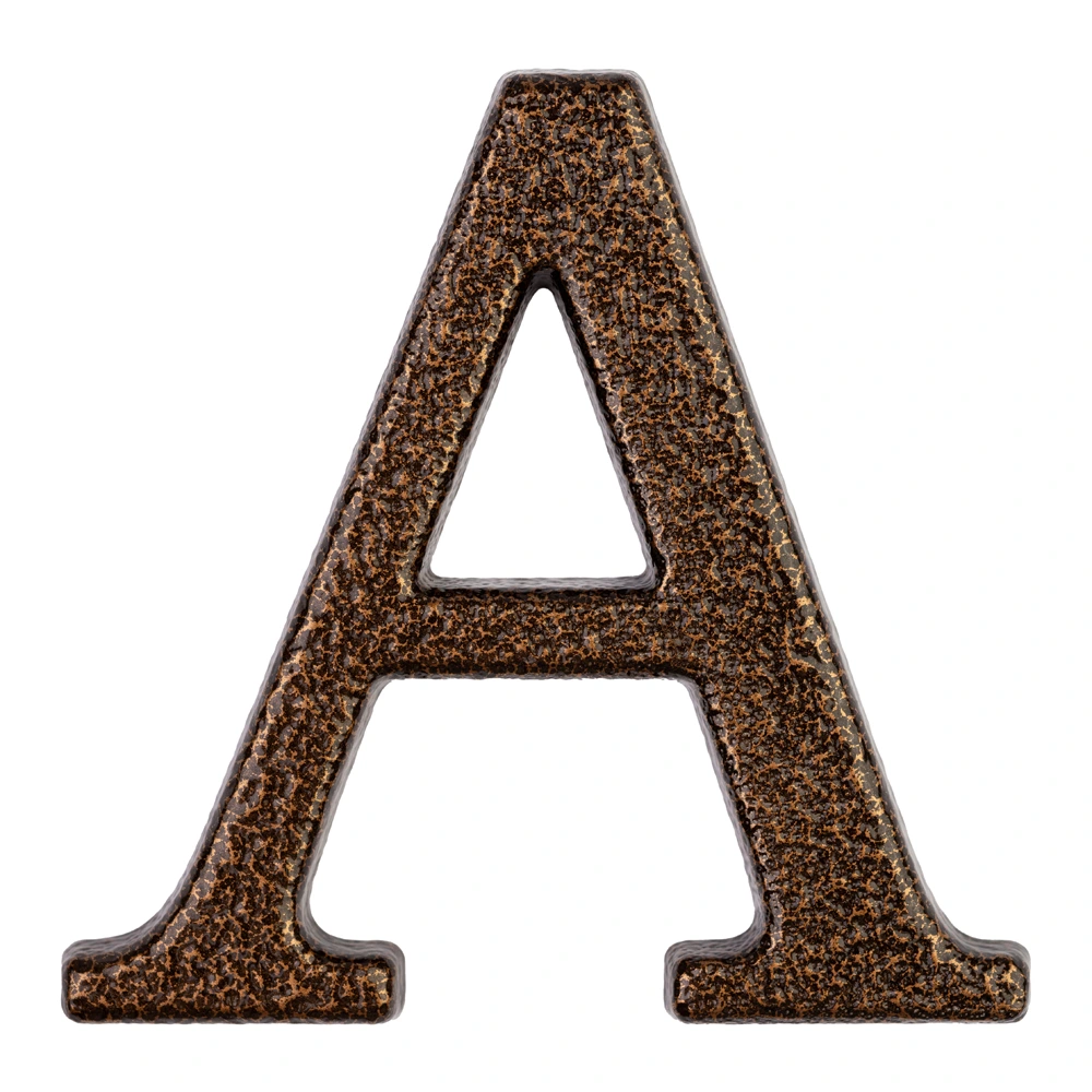 Large House Numbers & Letters - Weather-Resistant Finishes