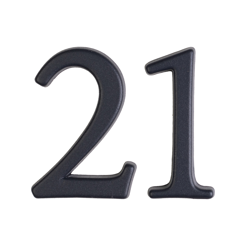 Stick-On Door Numbers - Self-Adhesive & Weather-Resistant