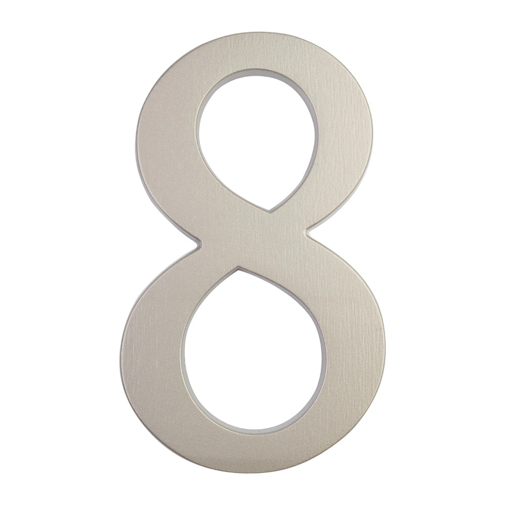 Large Street Numbers for House - 190 mm Wall-Mounted Signs