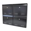 Communal Wall Mounted Letterbox - W2 Urban Easy