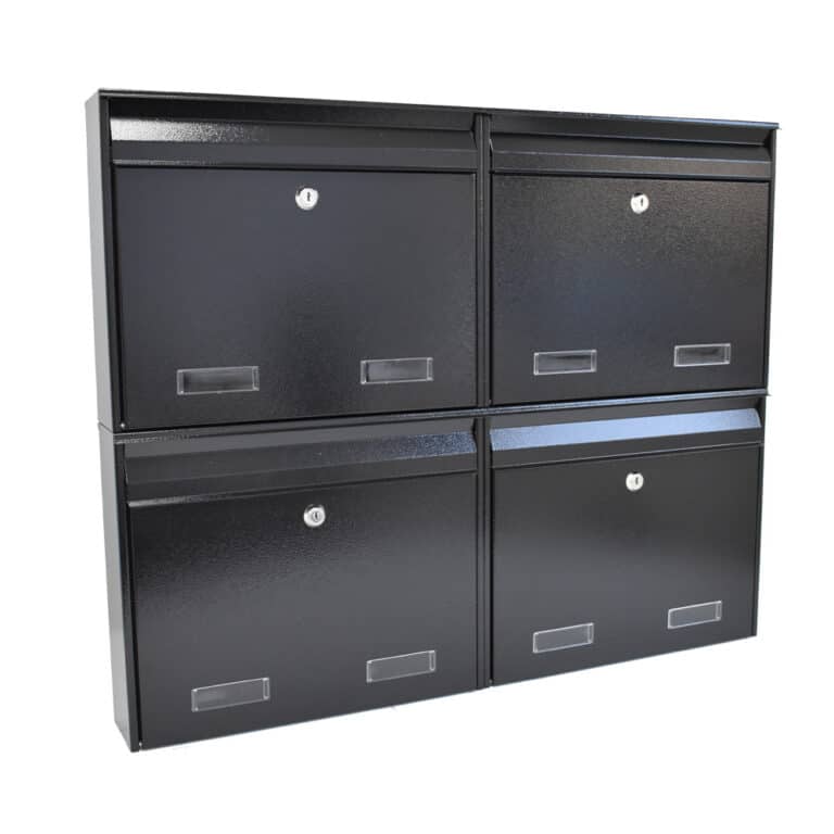 Communal Wall Mounted Letterbox - W2 Urban Easy