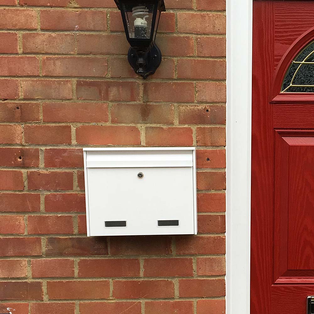 W2 Urban Easy Communal Wall Mounted External/Internal Letterbox | Post ...