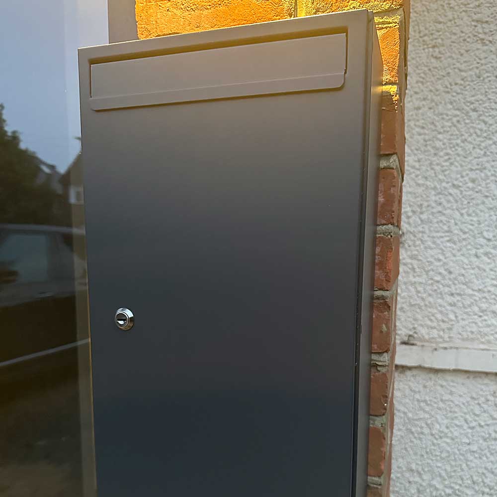 Cerberus – Enhanced Security Anti Theft Wall Mounted Post Box | Post ...
