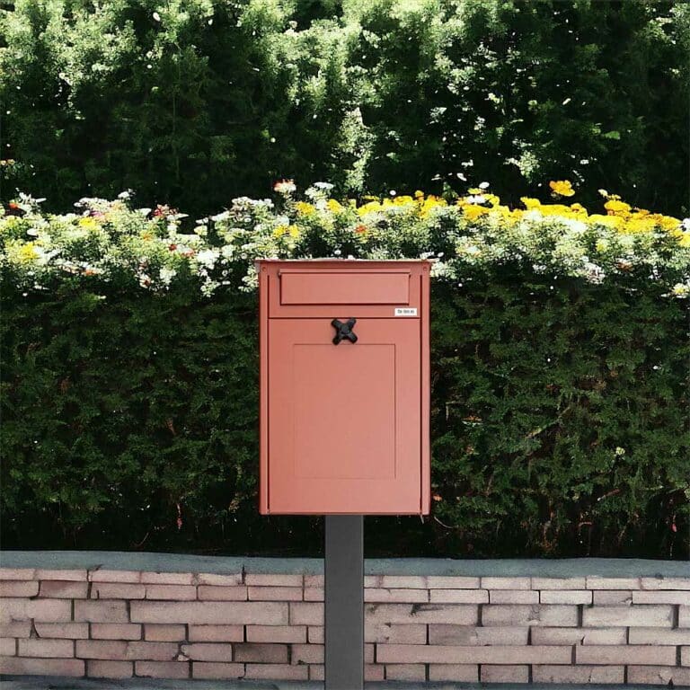 Secured Outdoor Free Standing Large Letterbox - Albert