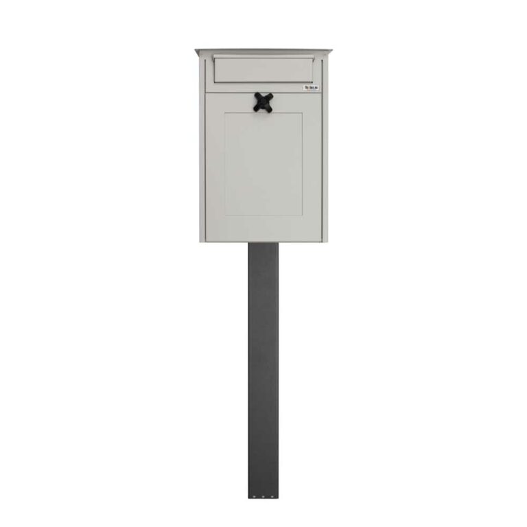 Secured Outdoor Free Standing Large Letterbox - Albert
