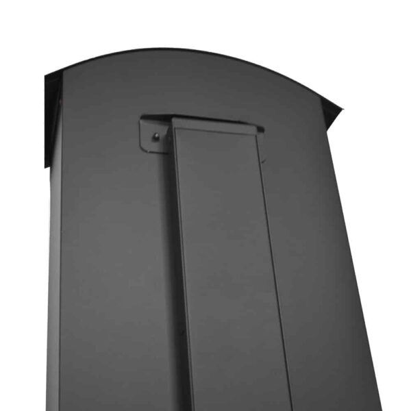 Free Standing Large Post Box External Lockable Galvanised Steel ...