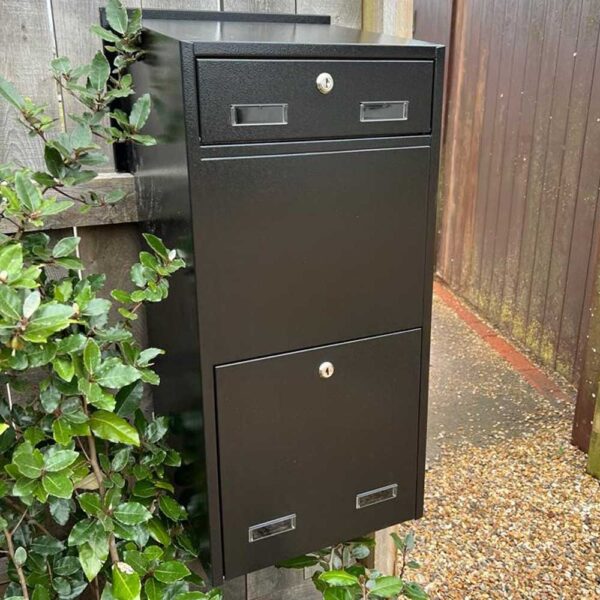 Post and Parcel Box for Gates and Fences - Sigma Rear Access | Post ...