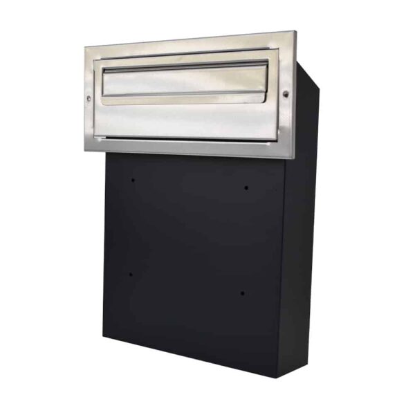 Gatehouse W3 Rear Access Letter Box For Gates & Fences with Stainless ...