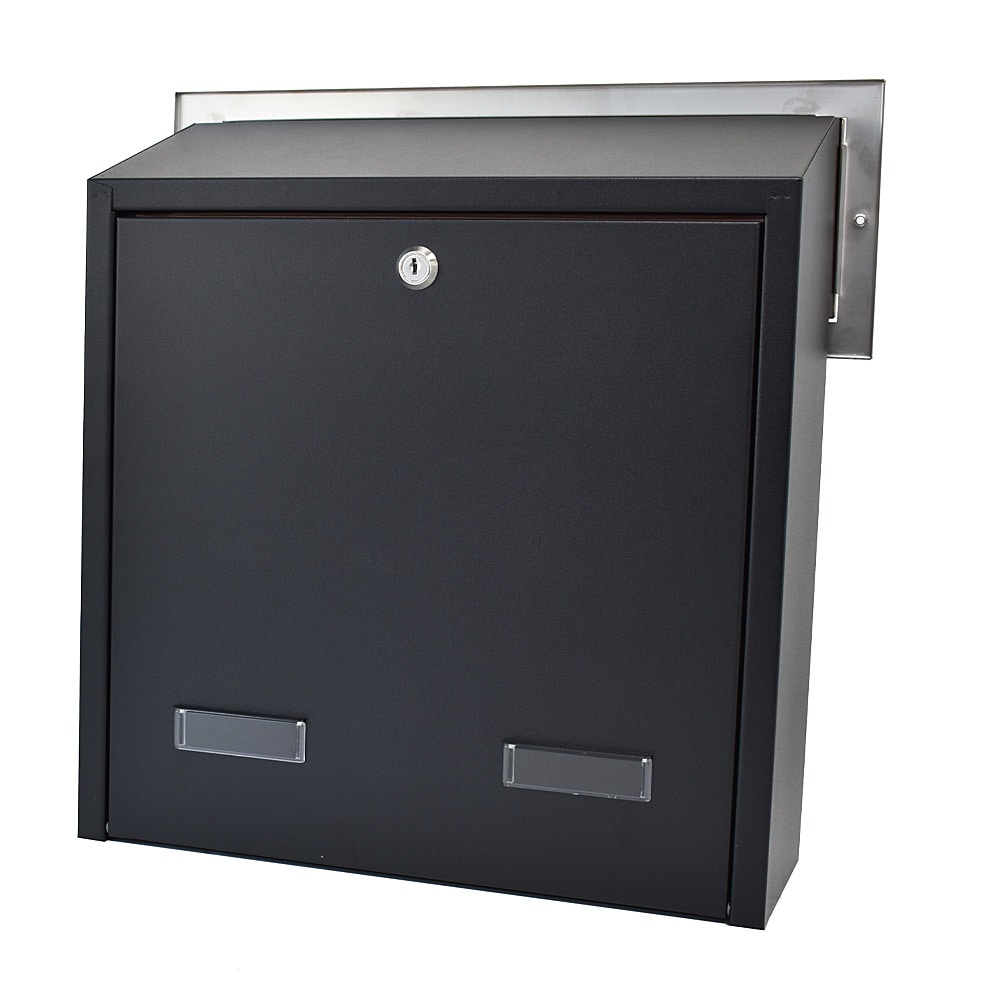 Gatehouse W3-3 Rear Access Large Letterbox For Gate with Stainless ...