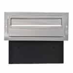 Gatehouse W3 Rear Access Letter Box For Gates & Fences with Stainless ...