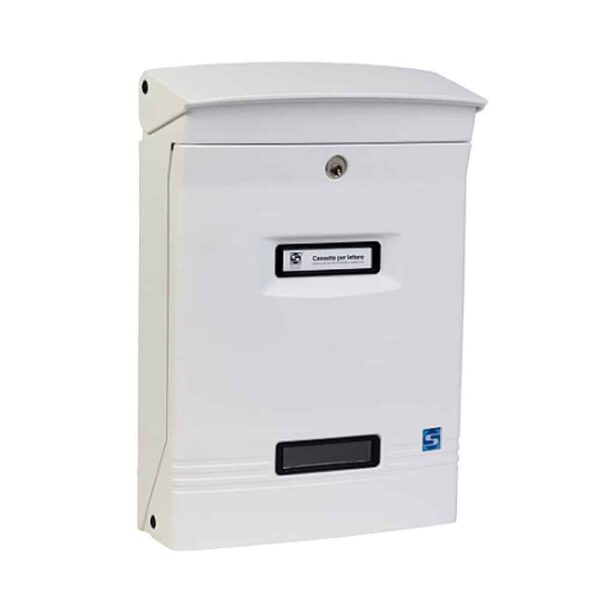 Wall Mounted Post Box External Locking Weatherproof Die-Cast Aluminium ...