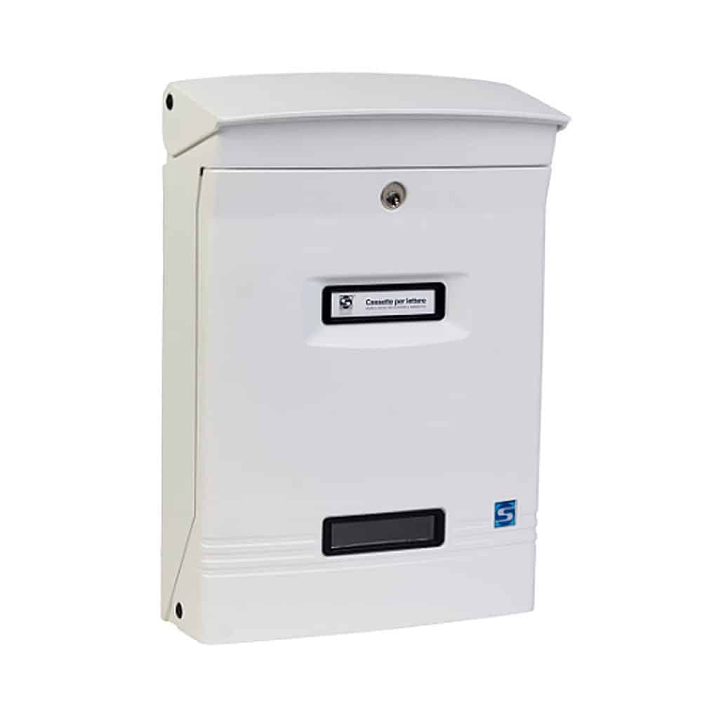 Wall Mounted Post Box External Locking Weatherproof Die-Cast Aluminium ...