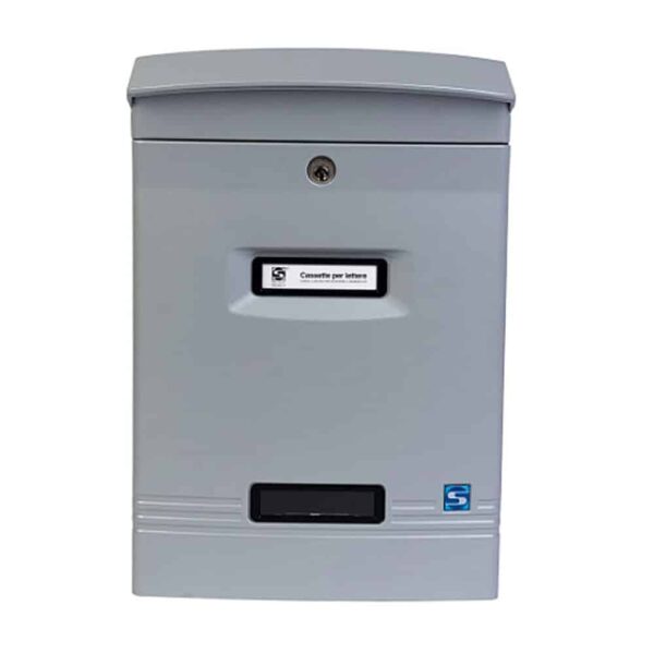 Wall Mounted Post Box External Locking Weatherproof Die-Cast Aluminium ...