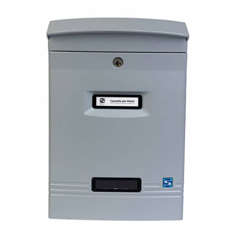 Wall Mounted Post Box External Locking Weatherproof Die-Cast Aluminium ...