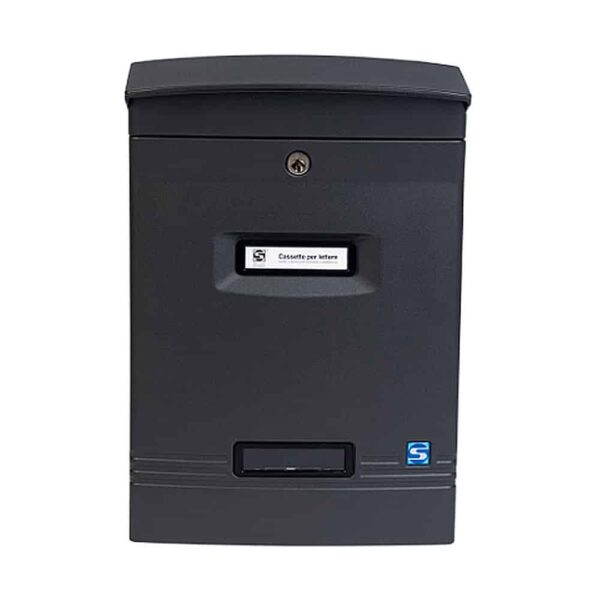Wall Mounted Post Box External Locking Weatherproof Die-Cast Aluminium ...