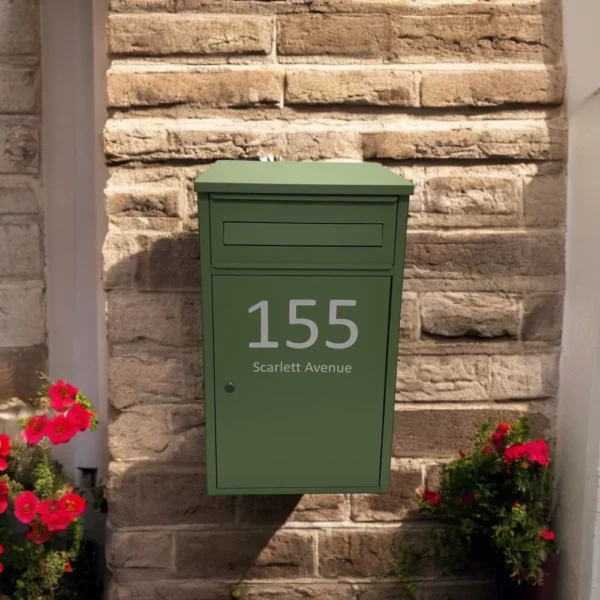 Wall Mounted Parcel Post Box | Woodpecker Parcel Letterbox