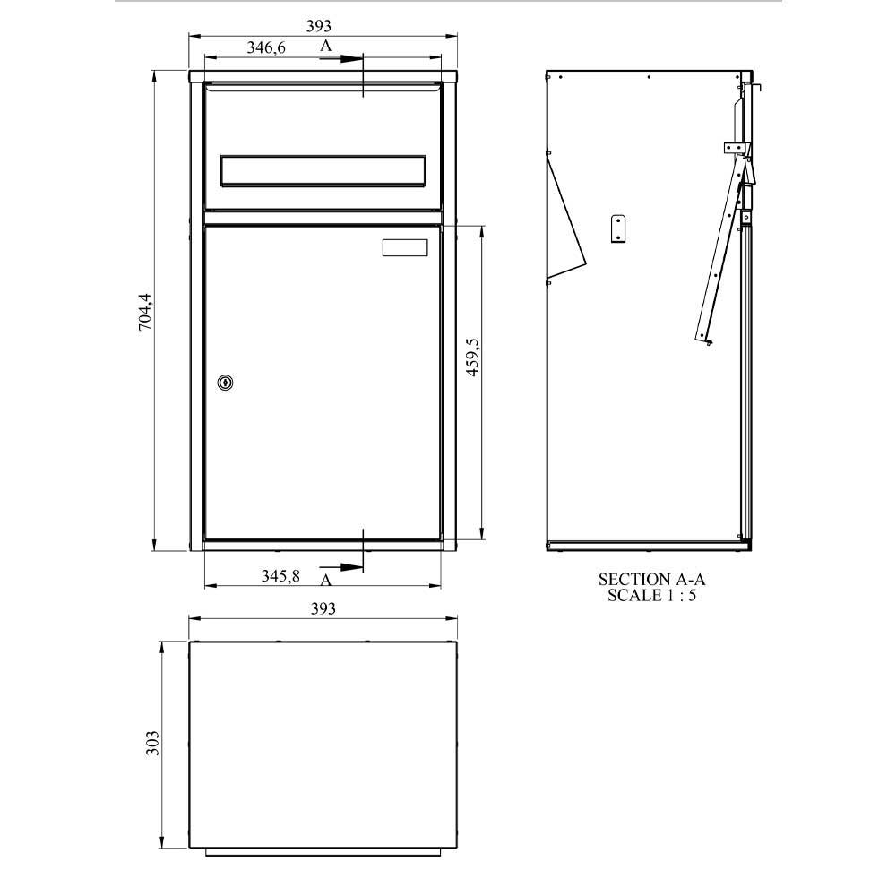 Parcel Box For Flats And Offices Starling | Post Boxes For Sale