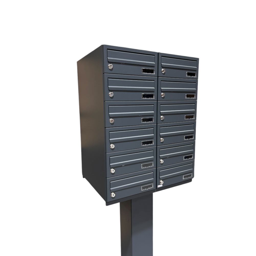 Free Standing Communal Post Boxes - C2 Compact Urban Easy | Post Boxes ...