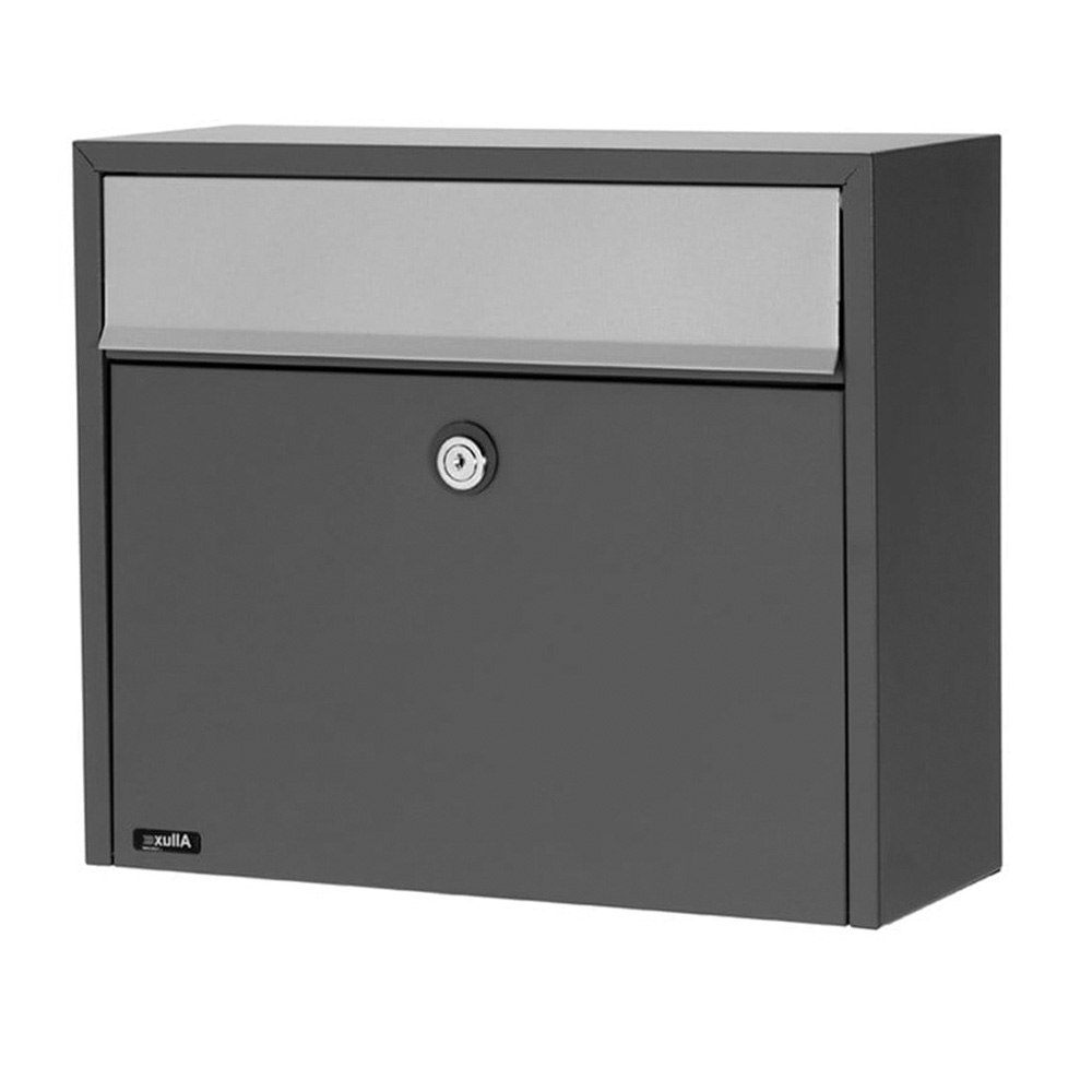 Allux LT150 External Wall Mounted Letterbox Stainless Steel