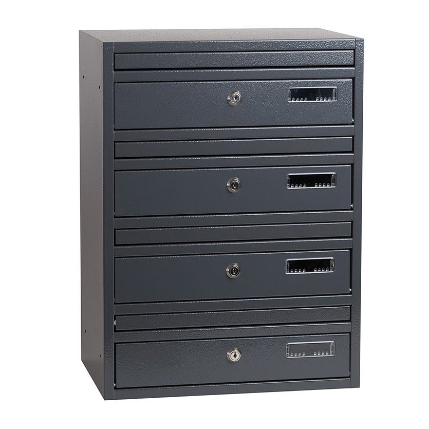 Urban Easy E1 Wall Mounted Communal Letterboxes | Post Boxes For ...