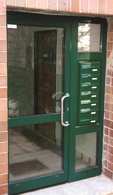 Urban Easy E6 Door Panel Mounted Multiple Letterboxes | Post Boxes For Sale