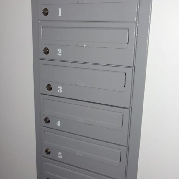 Urban Easy E2 Communal Letterboxes Internal Recess Mounted with Trim ...