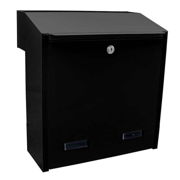 Gatehouse W3-3 Large Post Box For Gates & Fences Rear Access | Post ...