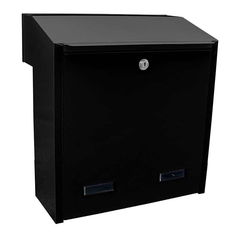 Gatehouse W3-3 Large Post Box For Gates & Fences Rear Access | Post ...