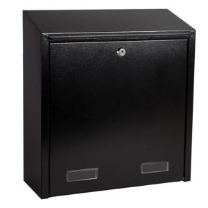 Rear Access Letterbox for Gates and Fences Lockable Weatherproof ...